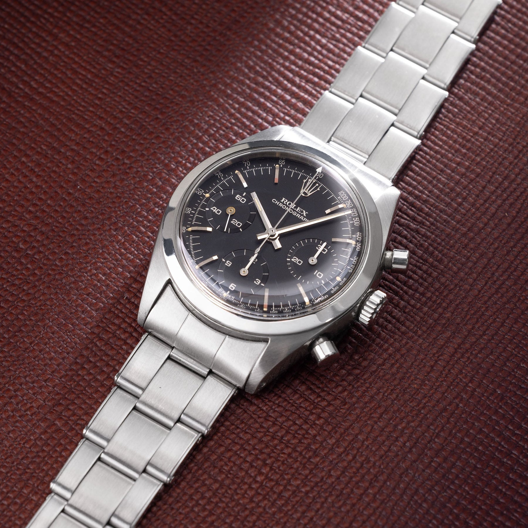 Rolex Chronograph "Pre-Daytona" 6238 Black Knight